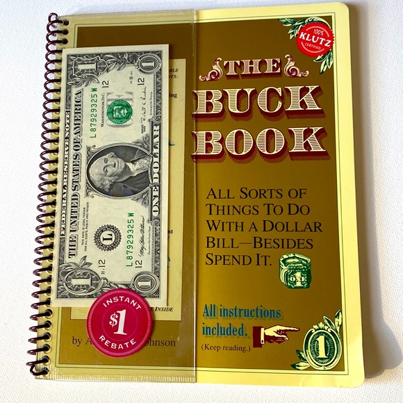 Klutz | Art | Origami Dollar Bill Book | Poshmark